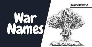 530+ Names For Wars From Historicl to Modern War Zones